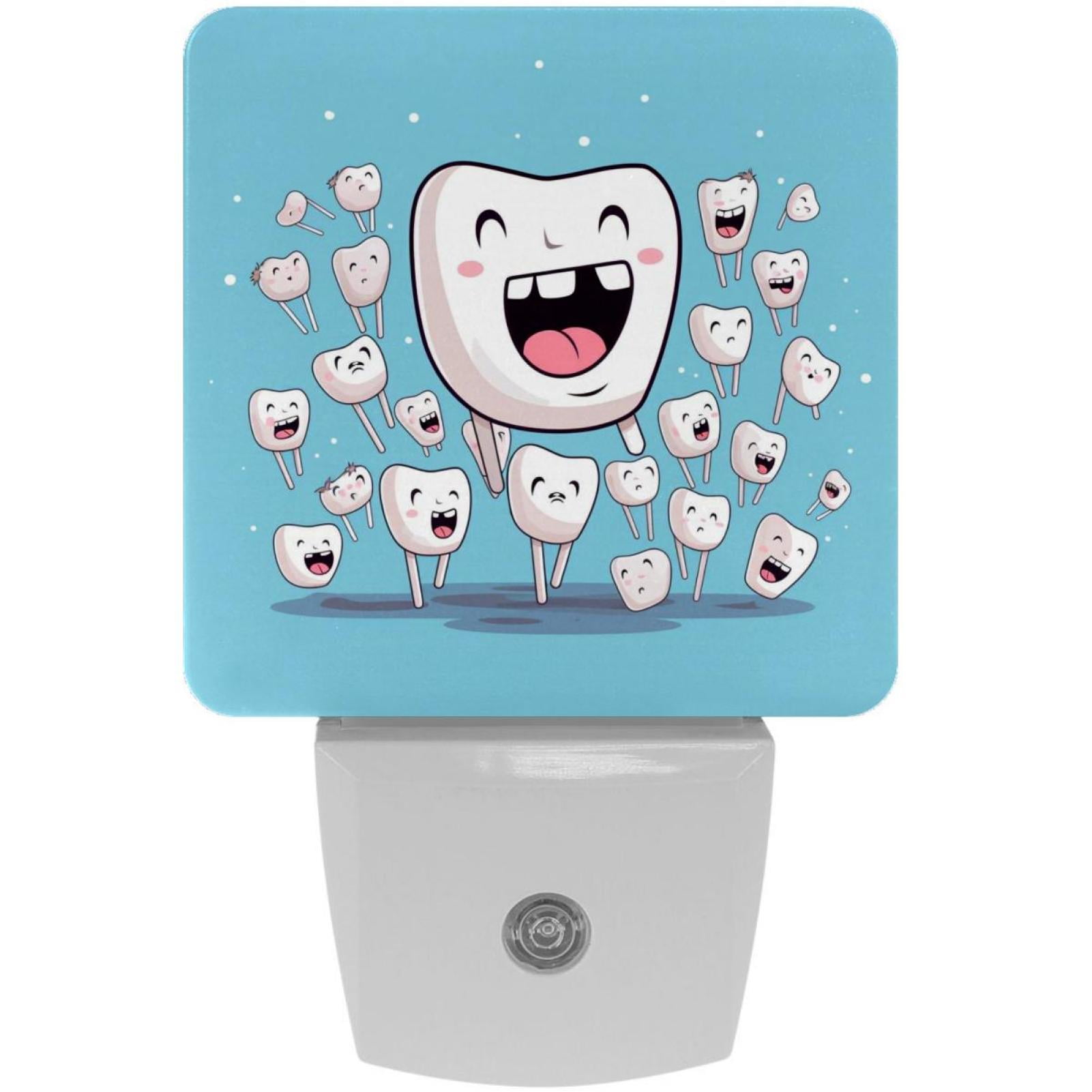 Small teeth LED Square Night Lights: Energy-Efficient and Stylish ...