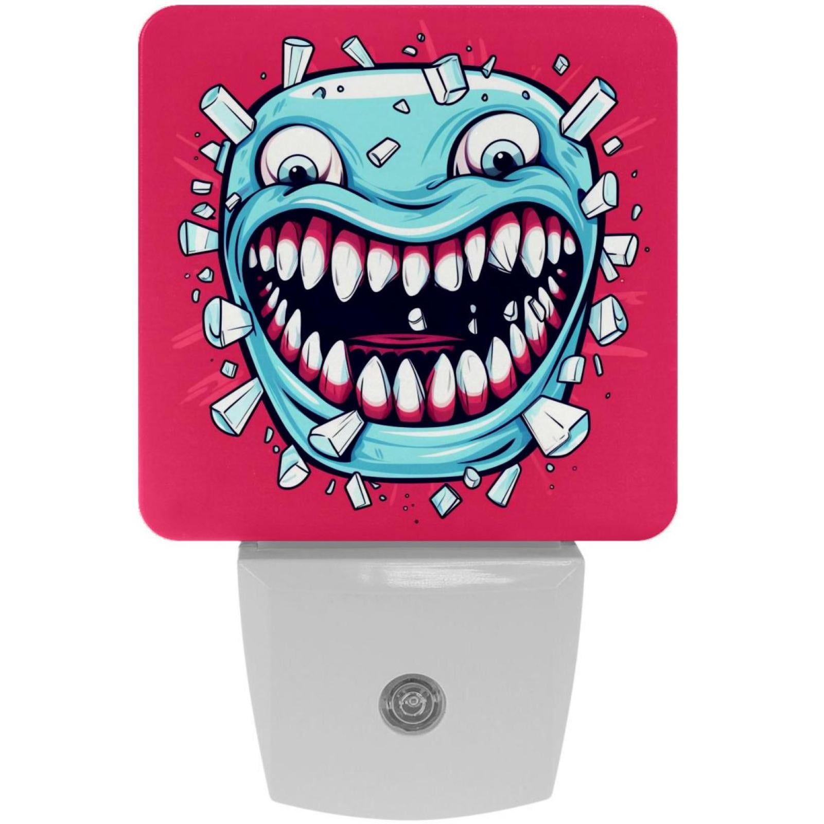 Small teeth Square LED Night Lights - Small, Portable, and Energy ...