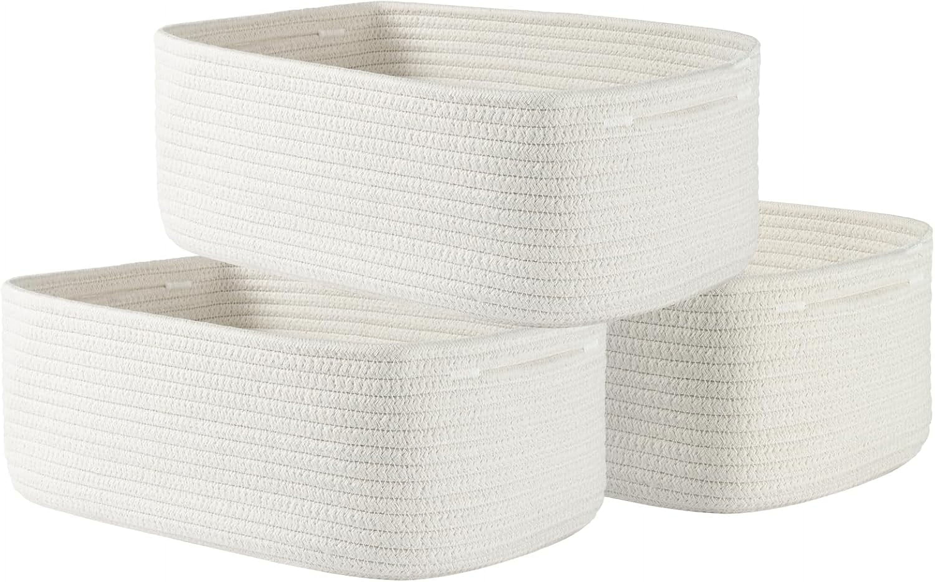 Small woven Basket, 13.5 x 9.5 x 5 inches, Storage basket for ...