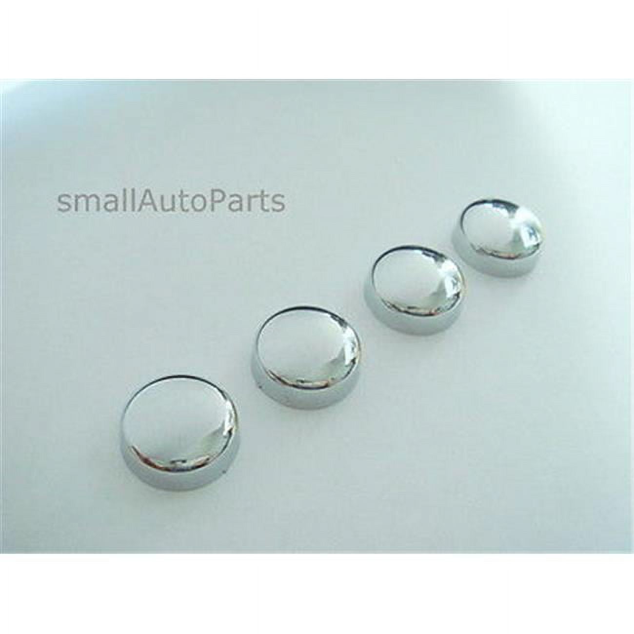 SmallAutoParts Chrome Screw Caps, Set Of 4 - Walmart.com