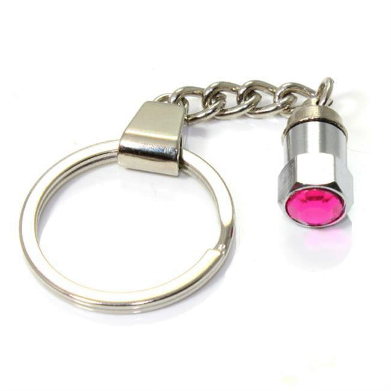 SmallAutoParts Pink Diamond Keychain - Walmart.com