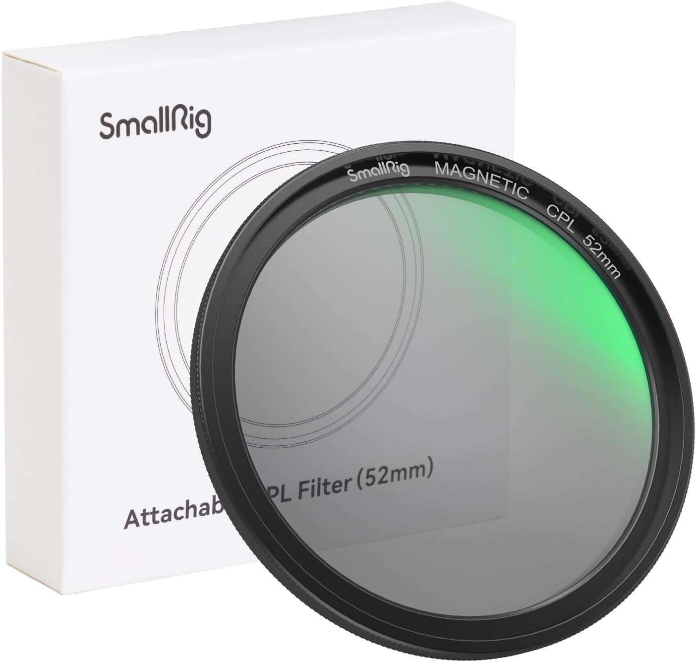 SmallRig 52mm Magnetic Circular Polarizers Filter, HD Optical Glass 28 ...