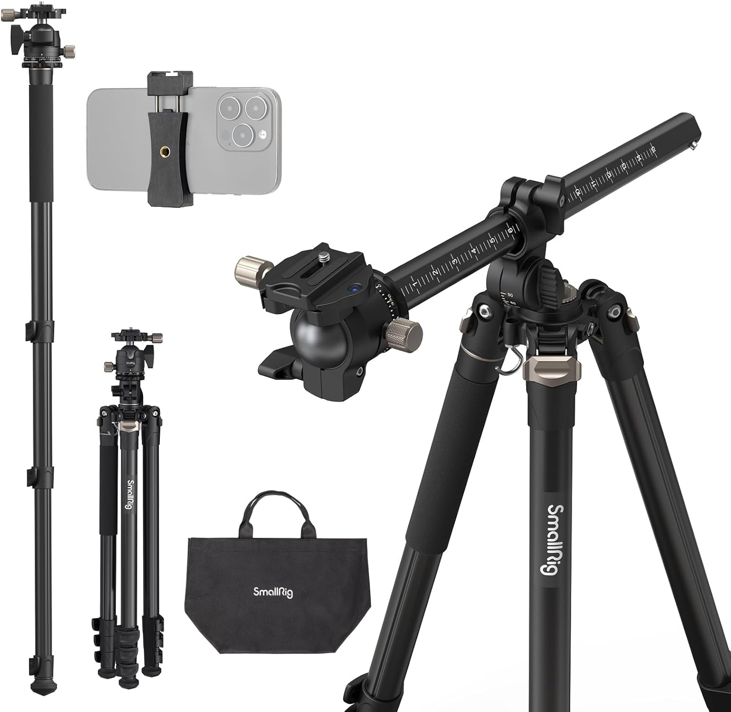 SmallRig 4288 Lateral Center Column Tripod CT200 - Walmart.com