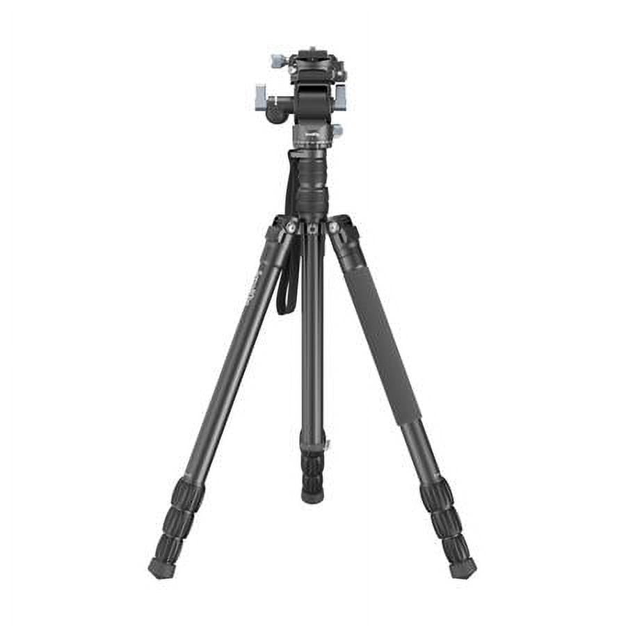 SmallRig 73" Video Tripod Kit with Pan Tilt Fluid Head for Vertical ...