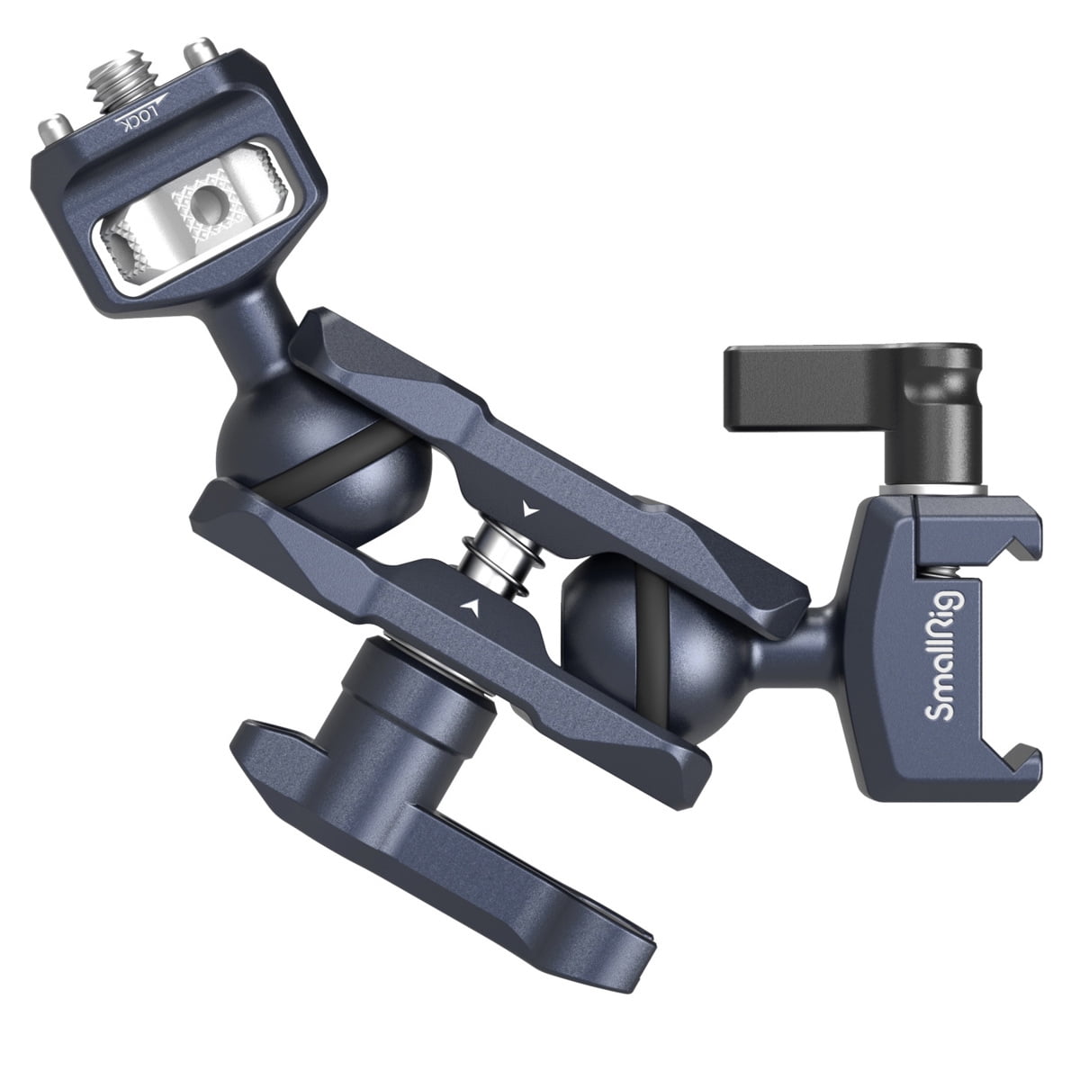 SmallRig Magic Arm with Dual Ball Heads, 1/4" Screw and NATO Clamp ...