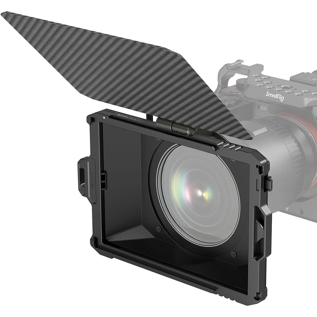 SmallRig Mini Matte Box Lite, DSLR Matte Box with Carbon Fiber Top Flag ...