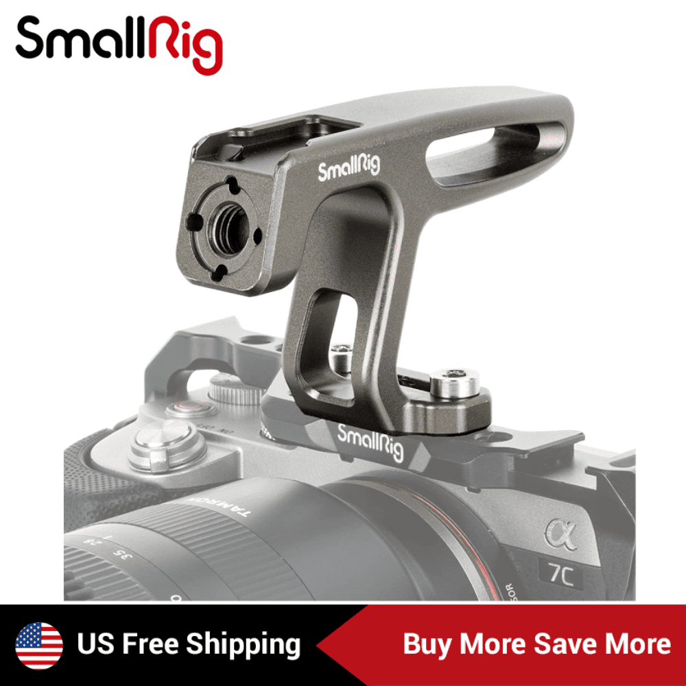 SmallRig Mini Top Handle for Lightweight Cameras (1/4"-20 Mounting ...
