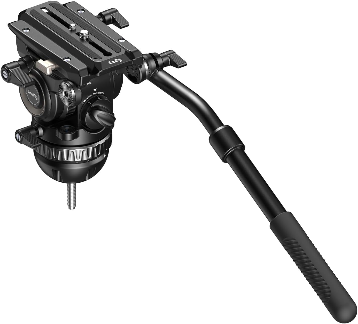 SmallRig PH8 Professional Fluid Video Head with 6-Step Counterbalance ...