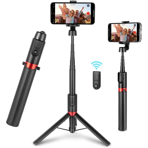 SmallRig Portable Selfie Stick Tripod, Bluetooth Remote, Extendable 30 ...