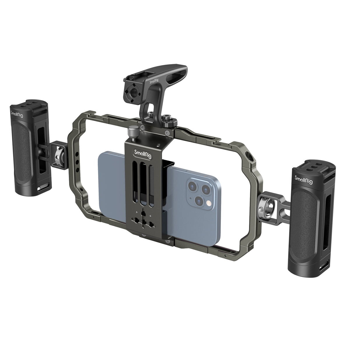 SmallRig Smartphone Handheld Video Rig Kit w/ Both Side Handle-3155 ...