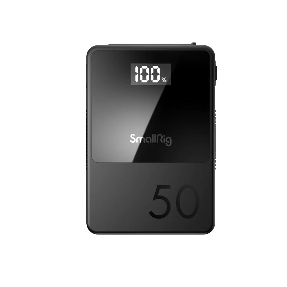 SmallRig VB50 14000mAh Mini V Mount battery OLED Display USB-C PD Fast ...