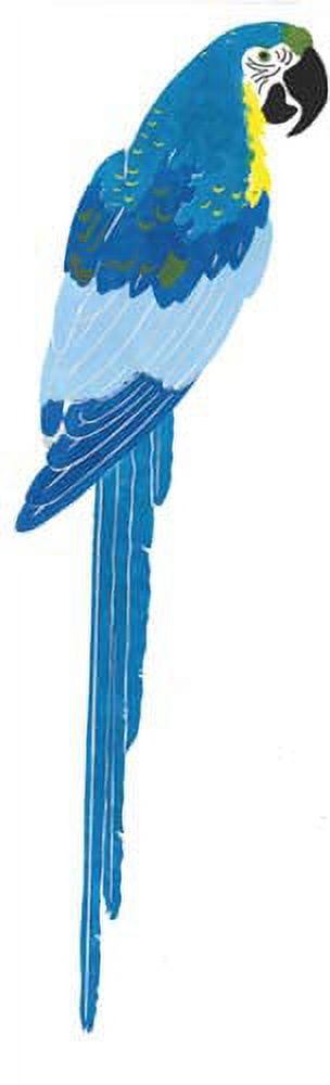 Smaller Macaw Wall Stencil SKU #2753 by Designer Stencils - Walmart.com
