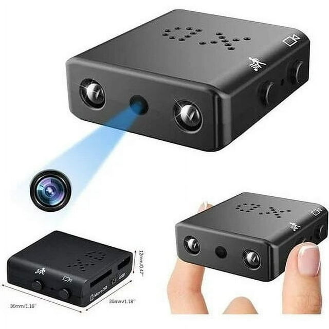 Smallest HD Camera with Night Vision, Motion Detection, SD Card Storage ...