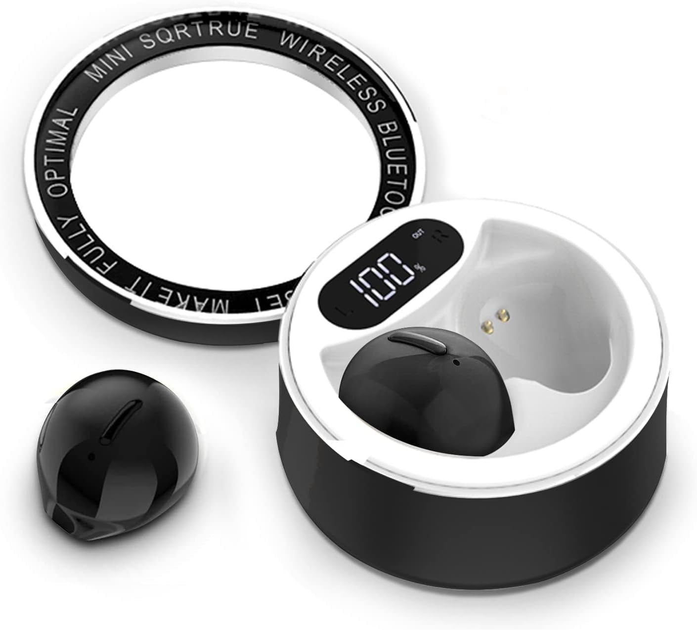 Smallest Invisible Earbuds Wireless Bluetooth Secret Hidden Headphones ...