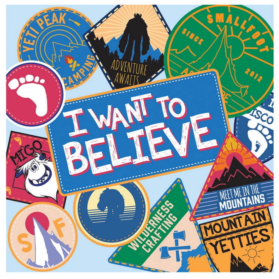 Smallfoot Movie Warner Yeti Bigfoot Kids Birthday Party Paper Beverage ...