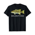 Smallmouth Bass Freshwater Game Fish T-Shirt - Walmart.com