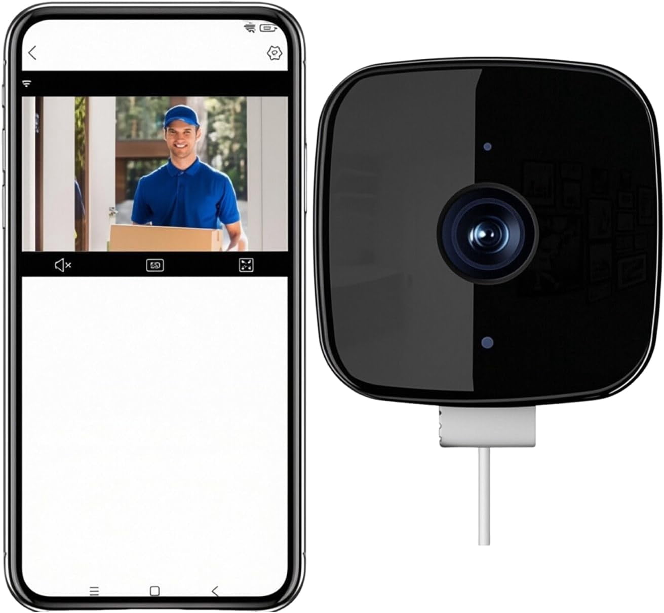 Smart 2K Window Security Camera – 2K HD with Easy Stick-On Installation ...