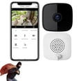 Smart 2K Window Security Camera,Wireless Security Camera Indoor Wall ...
