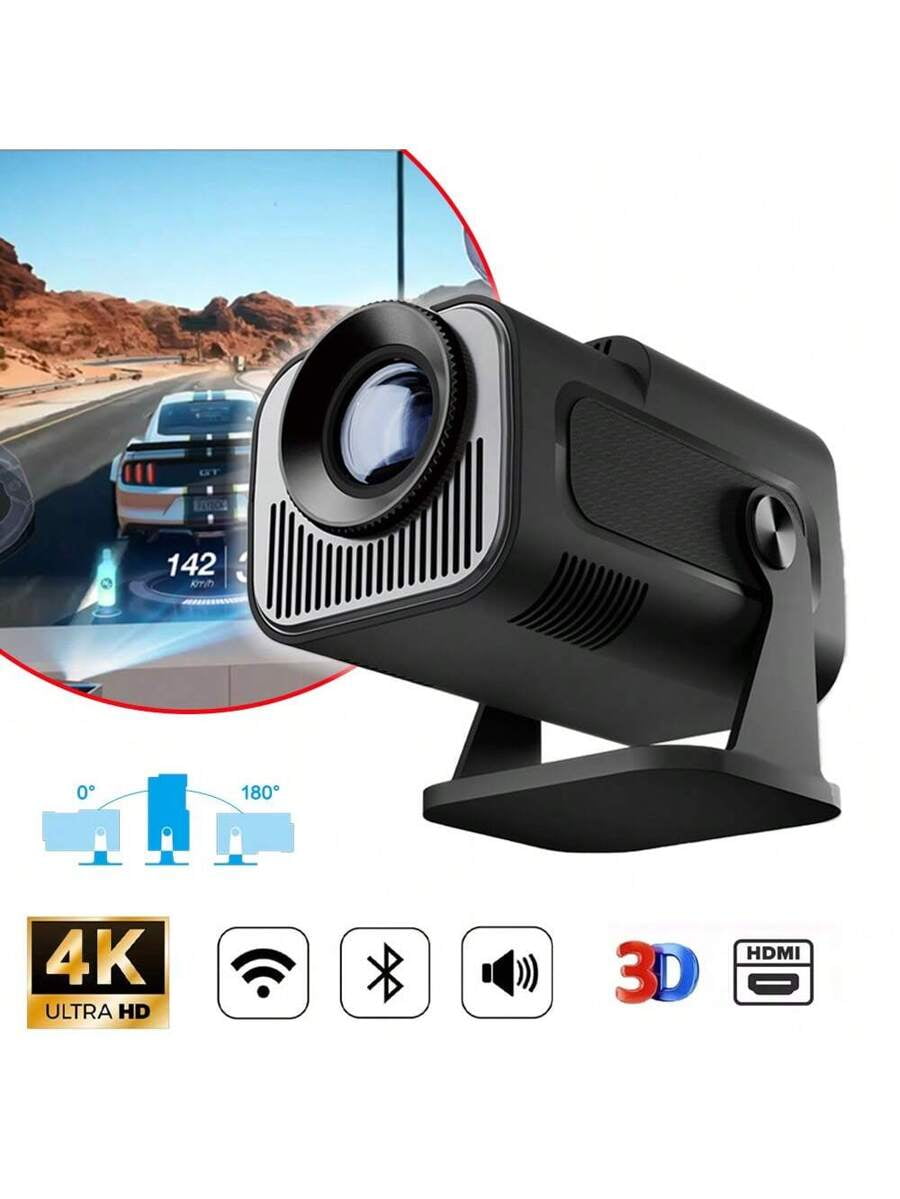 Smart 4K Projector Wifi Bluetooth - HY320PRO 1080P Native Mini ...