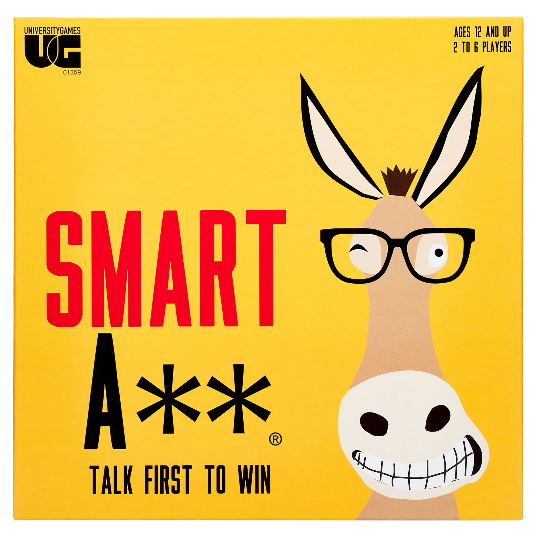 Smart A** Party Game from University Games, 2 to 6 Players Ages 12 and ...