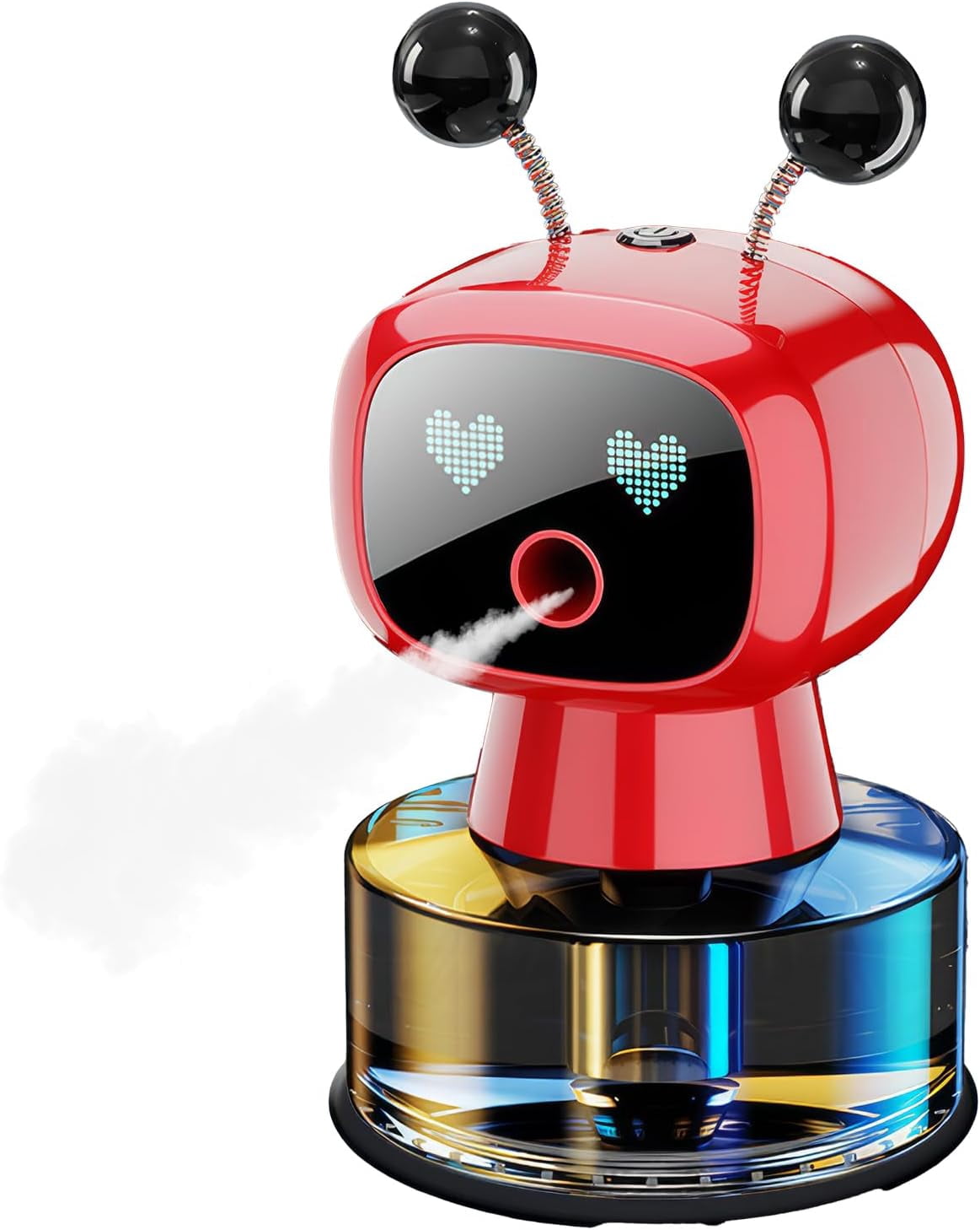 Smart AI Robot Air Freshener with Fine Mist Spray, Refillable Design, 4 ...
