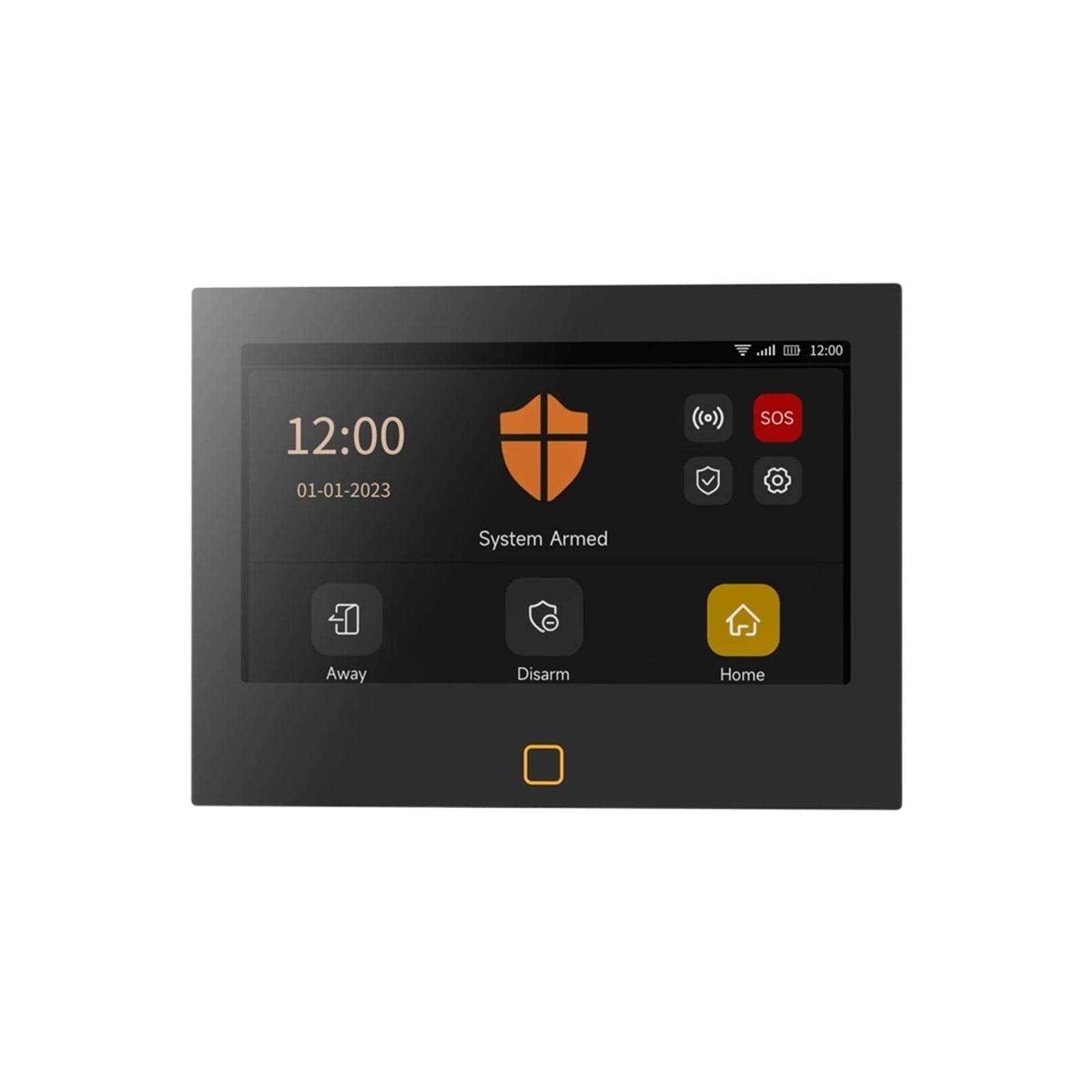 Smart Alarm 7 Inch HD Alarm System Wireless 4G Tuya Smart Home Security ...