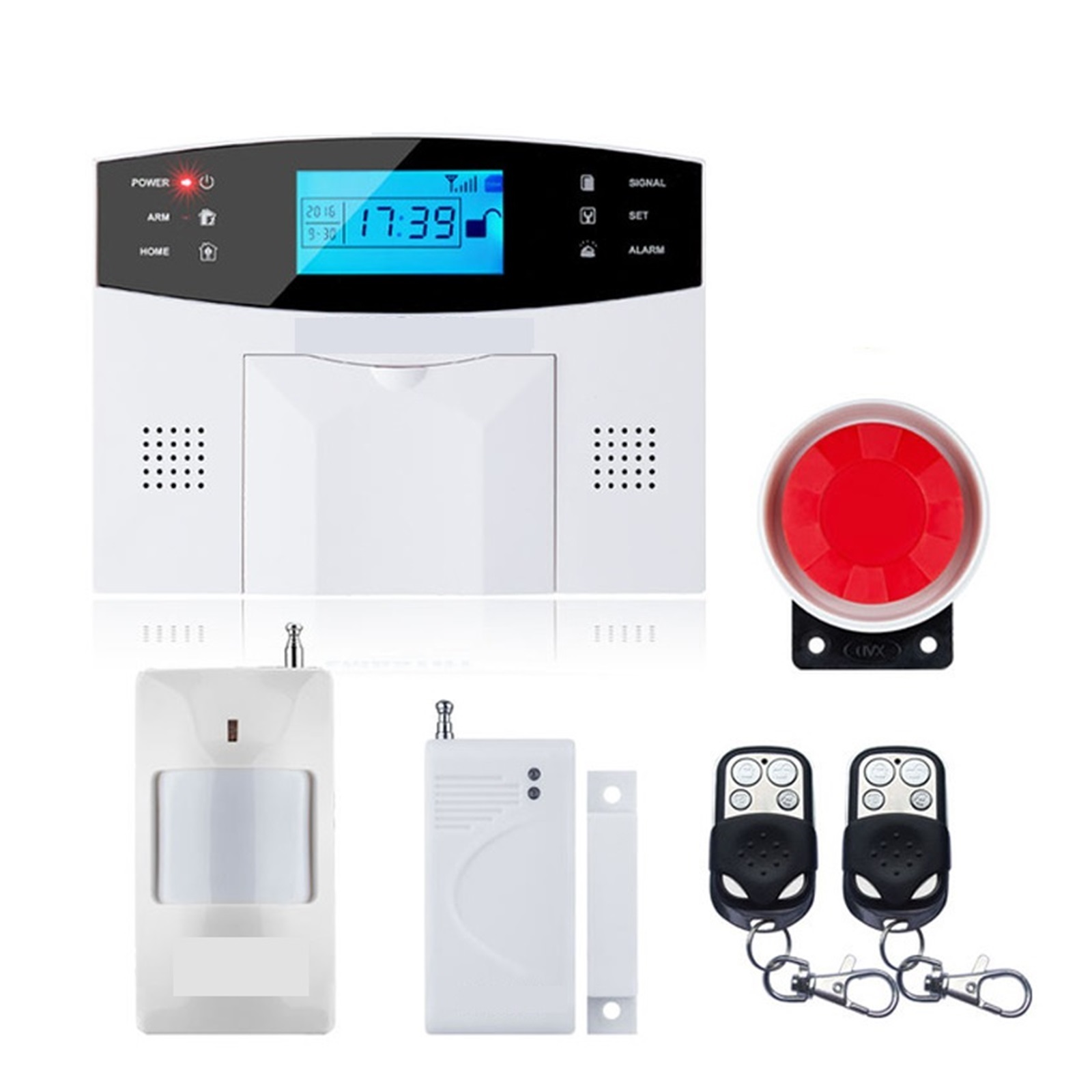Smart Alarm APP Control Wireless Wire Home Security GSM Alarm System ...
