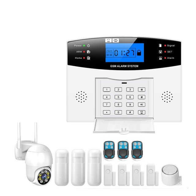 Smart Alarm APP Remote Control Alarm Panel Switchable 9 Languages ...