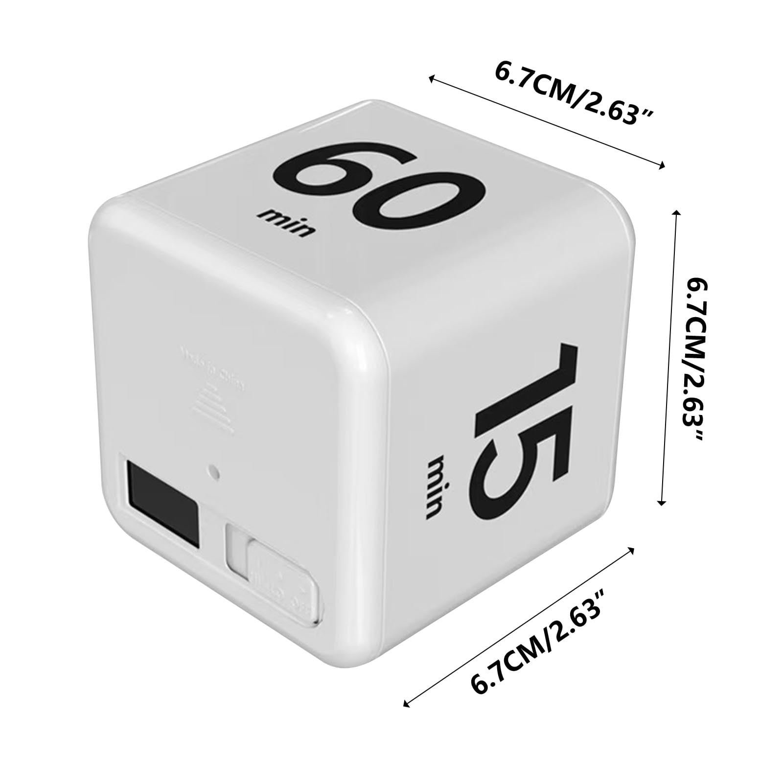 Smart Alarm Clock Block Timer for Time Management and Countdown Settings Gravity Sensing Flip ...