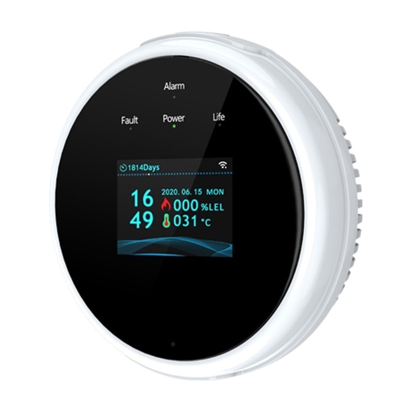 Smart Alarm GAS LPG Leak Leakage Fire Temperature Heat 70DB Alarm ...