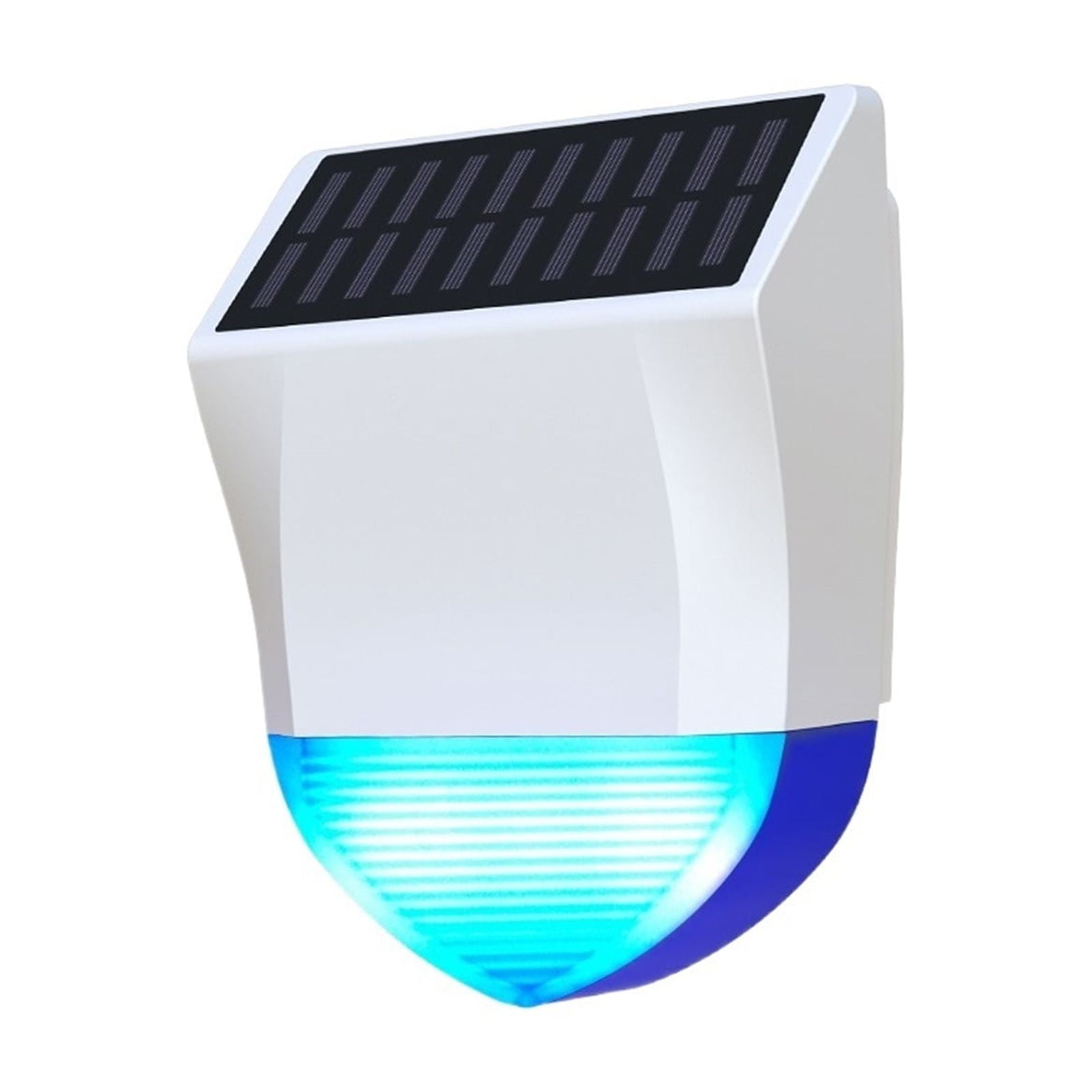 Smart Alarm Outdoor Rechargeable Battery Solar 90-95DB Siren Sound ...