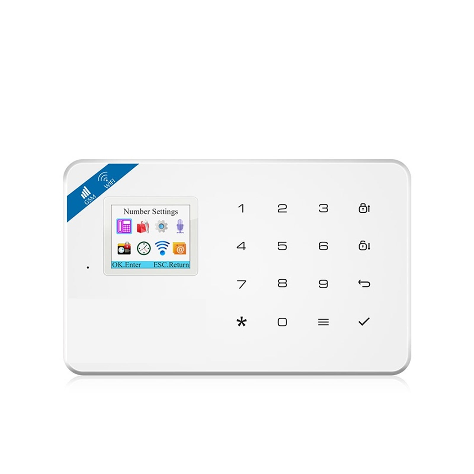 Smart Alarm Smart Home Security System Burglar GSM Central Unit Alarm ...