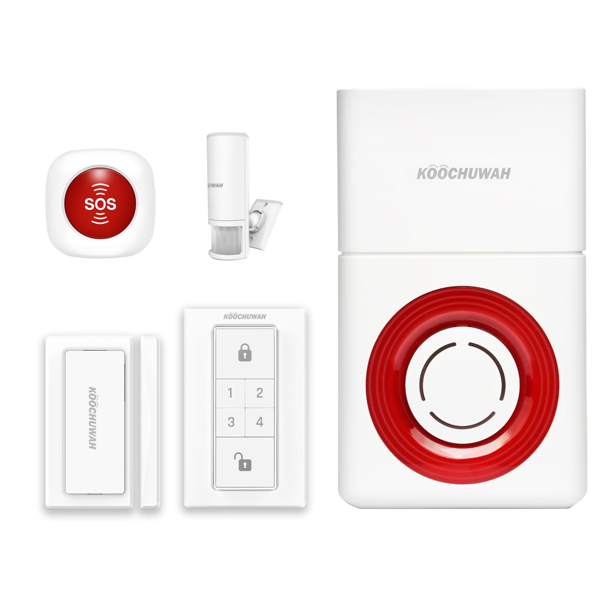 Smart Alarm System Whole-Home Security Kit, Wireless GSM Security Alarm ...