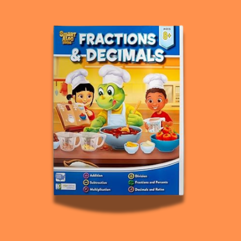 Smart Alec Math Workbook, Fractions & Decimals, 24 Count - Walmart.com
