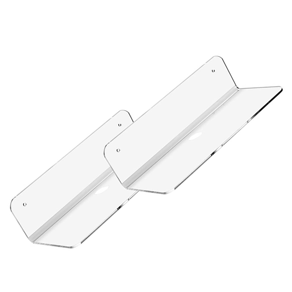 STRANDCHIC 2 Racks of Speakers Shelves Rack Acrylic Speaker Wall Shelf ...