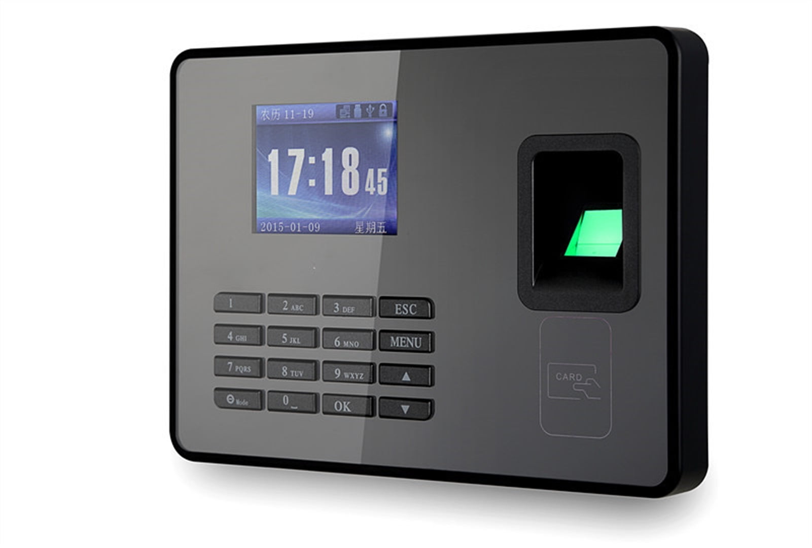 Smart Attendance Machine Biometrics Time Clocks For Employees Small ...