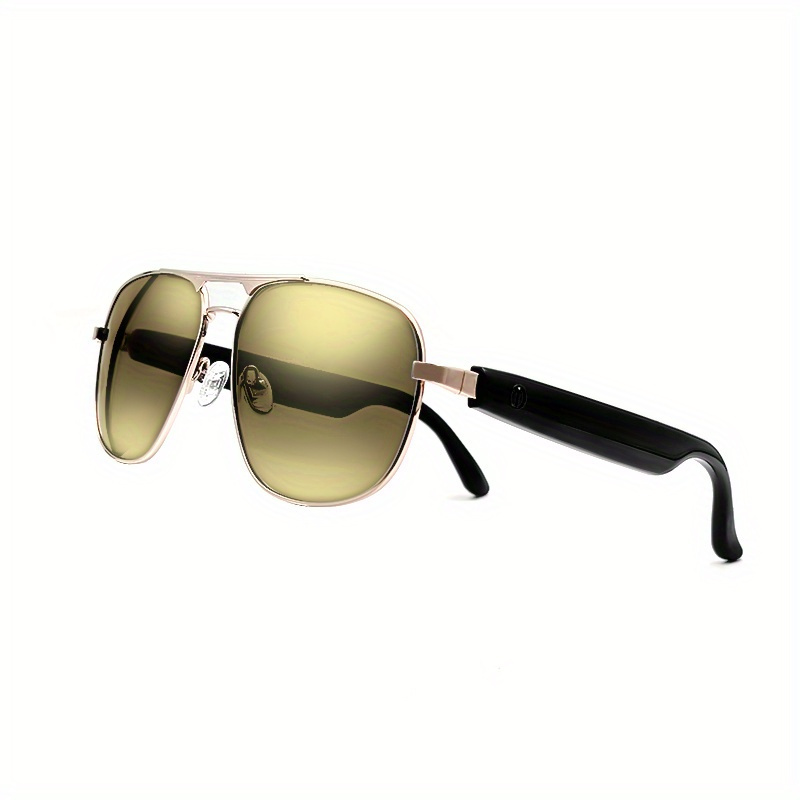 Smart Audio Glasses Anti-Blue Light Lens, Sports Sunglasses for Fishing ...