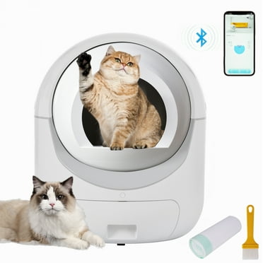 Furmax Self Cleaning Cat Litter Box, Automated, WiFi & App-Controlled ...