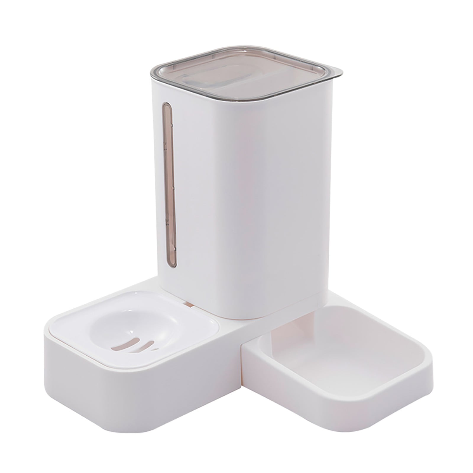 Smart Automatic Pet Feeder with Bowls - Design for Convenient Feeding ...