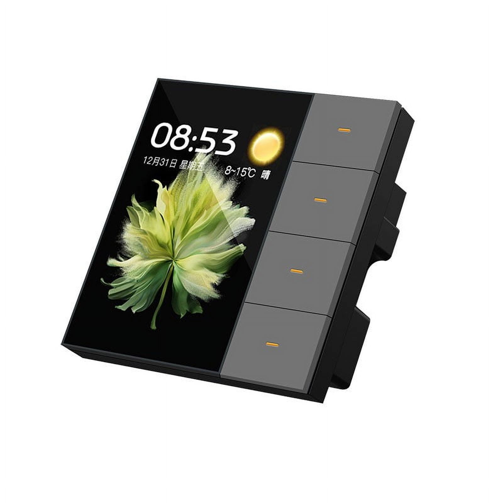 Smart Automation 3 5 Inch Touch Switch with Four Custom Scenarios ...