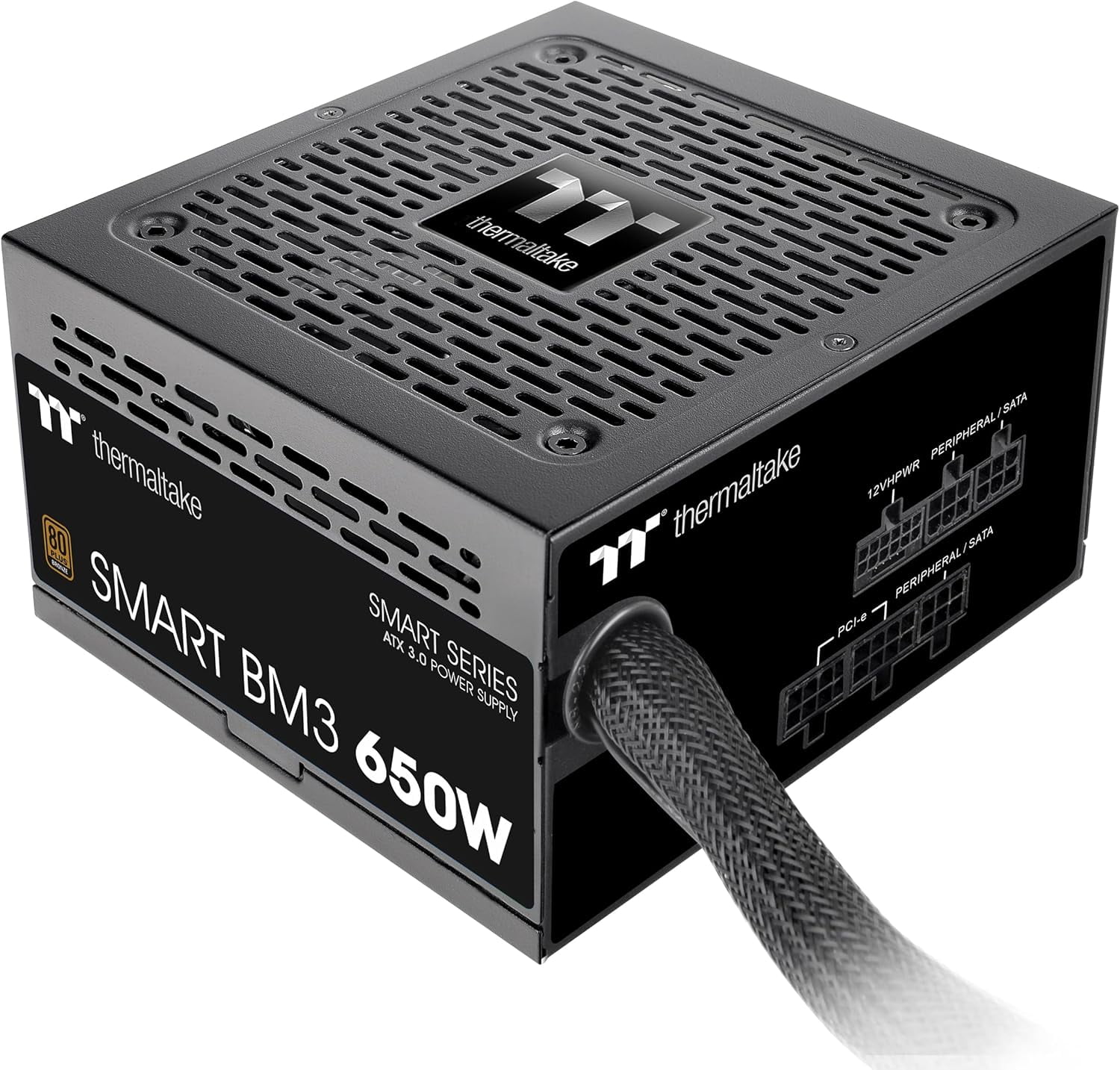Smart BM3 650W 80Plus Bronze ATX 3.0 & PCIE 5.0 Ready Semi-Modular ...