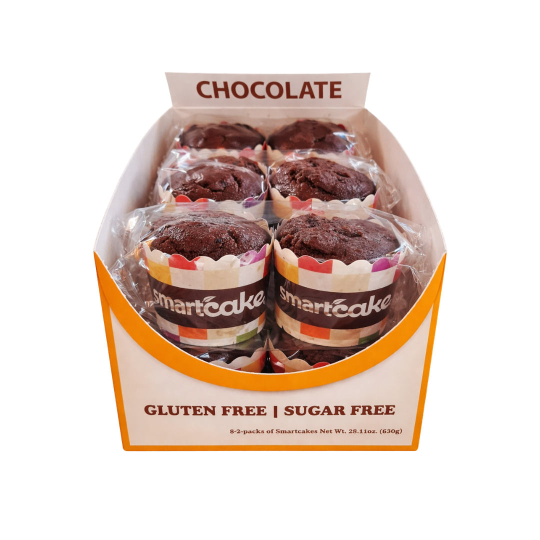 Smartcake Keto Friendly Chocolate Cakes, Low Carb, Healthy Snacks, 16 ...