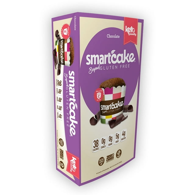 Smart Baking Co.- Keto, Gluten Free, Low Carb, Non-GMO Choco Smartcake ...