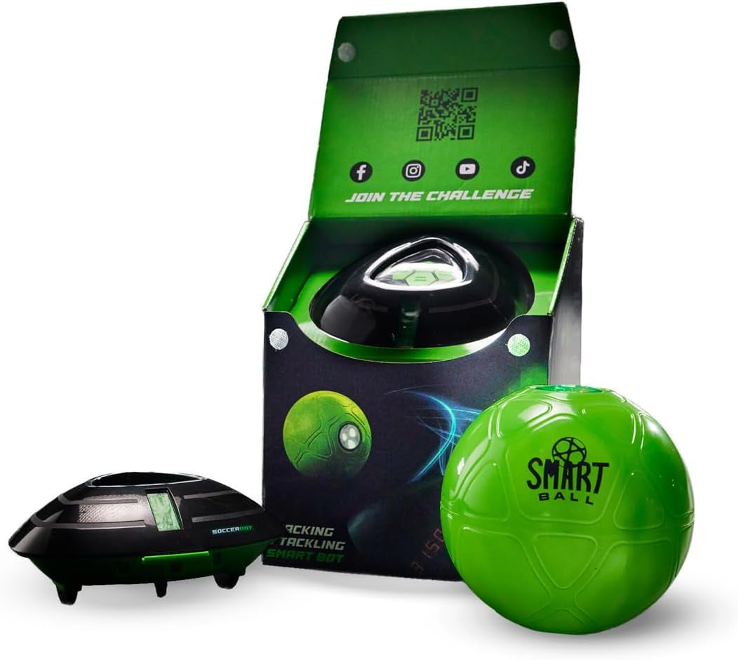 Smart Ball Soccer Bot: Ultimate Indoor Robot Football Trainer for Kids with Kick Mode - Walmart.com
