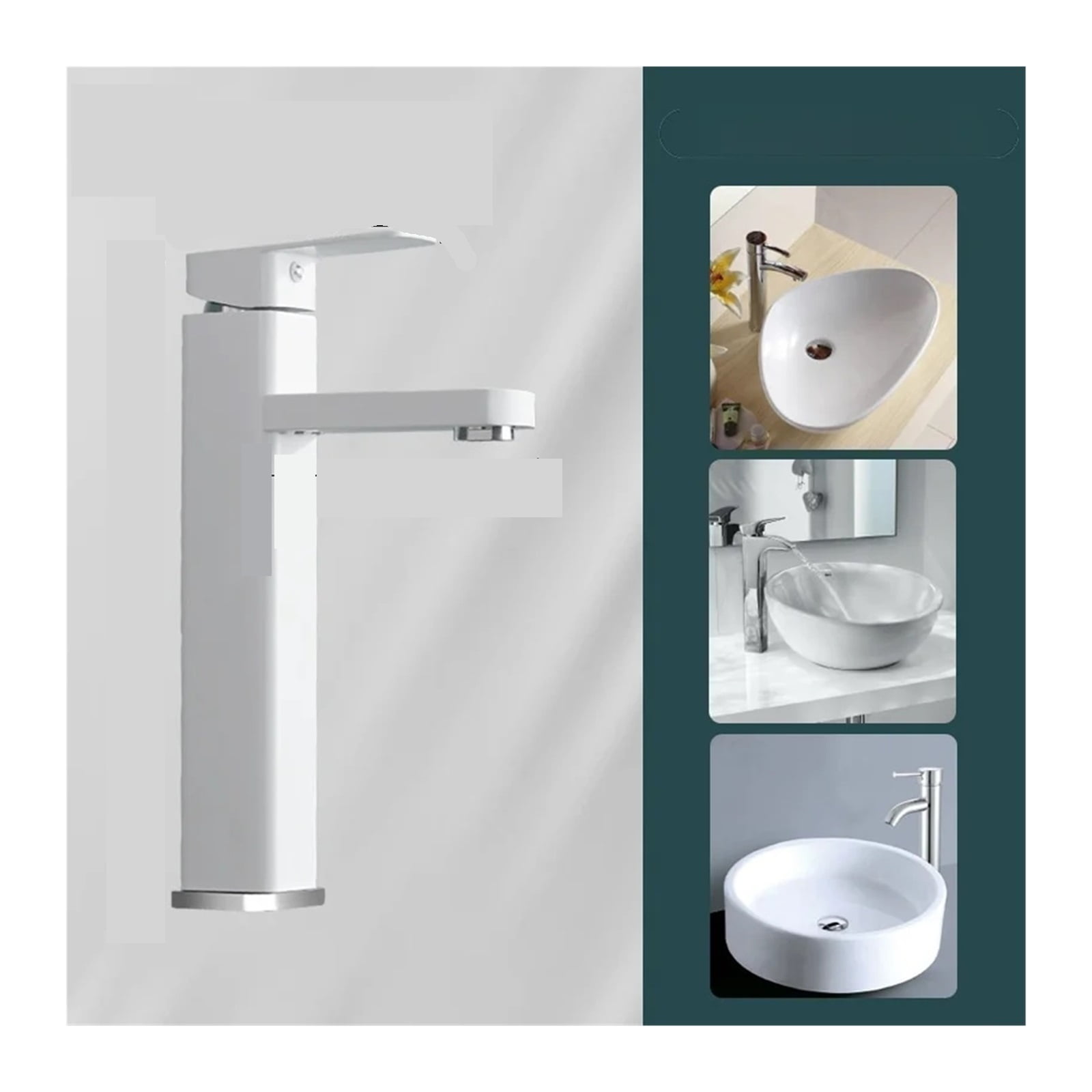Smart Bathroom Basin Faucet Touch Sensor Sink Mixer Tap Hot&Cold ...