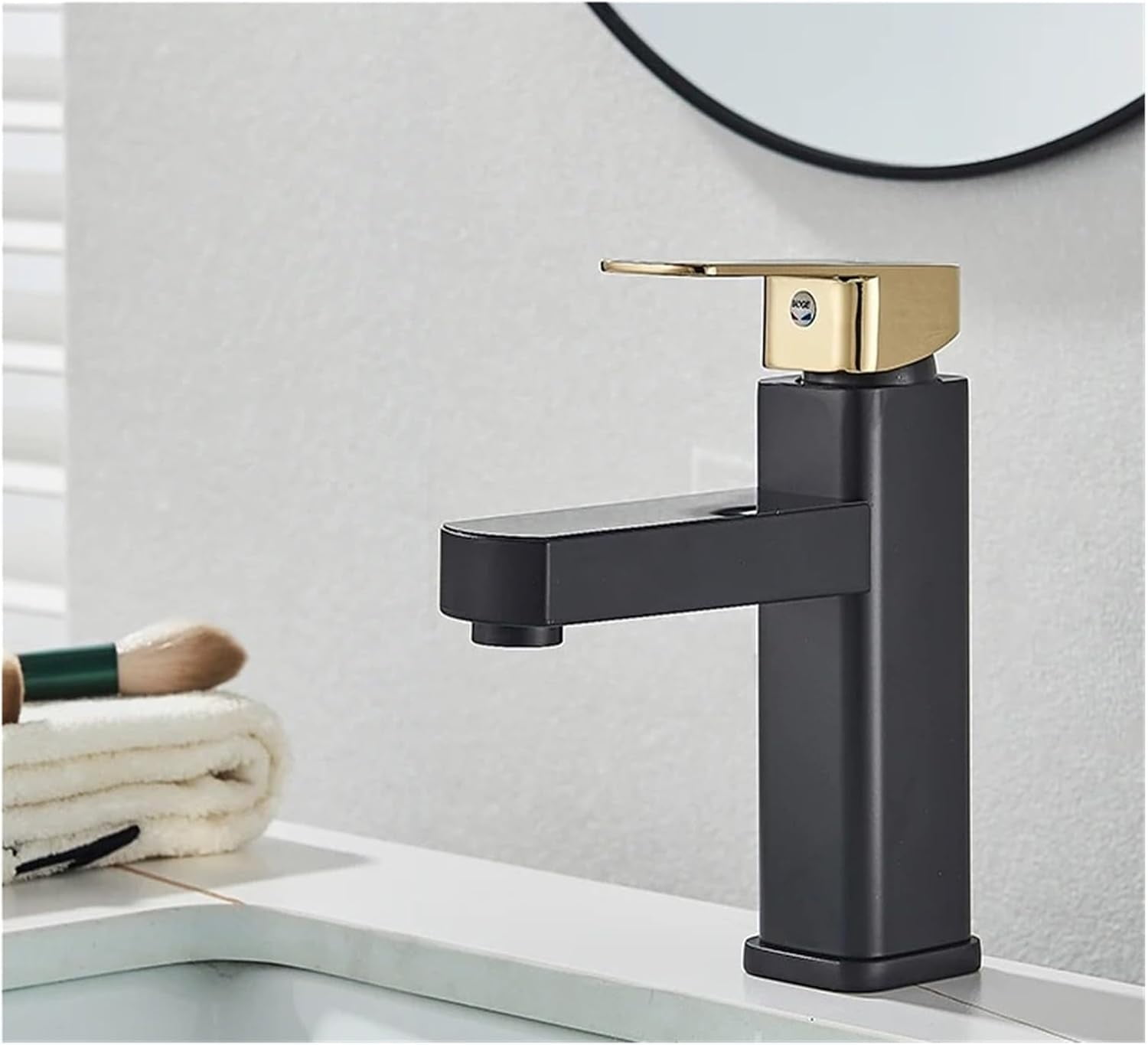 Smart Bathroom Basin Touch Button Digital hot and Cold Water ...