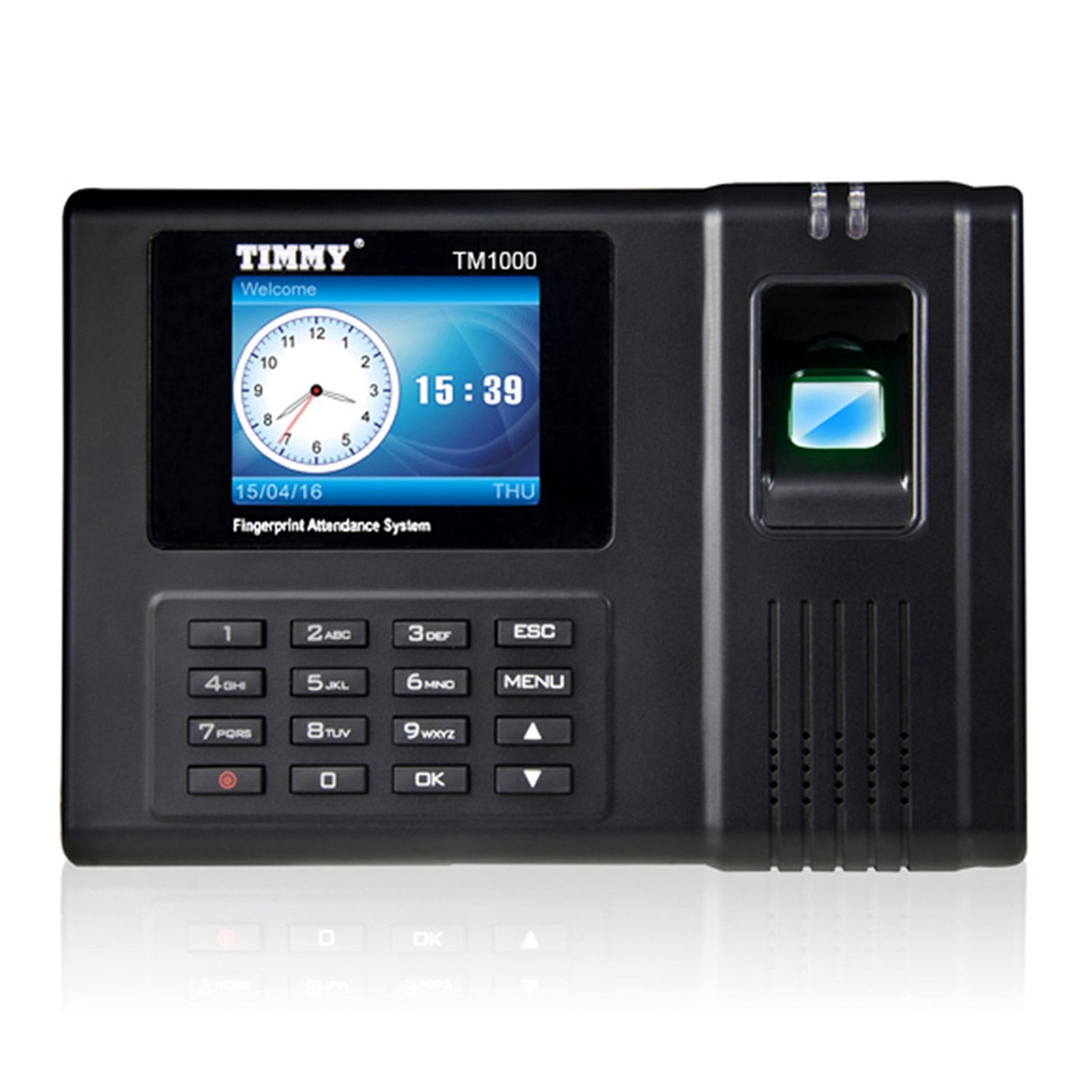Smart Biometric Time Clock Self-service Fingerprint Time Attendance ...