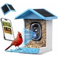 Smart Bird Feeder with Camera, 2.5K QHD Resolution, AI Identify 16000 ...