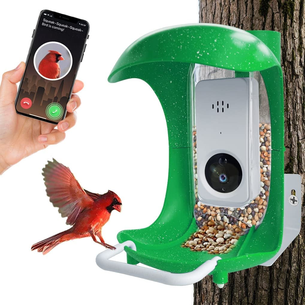 Smart Bird Feeder with Camera,Bird Feeder Camera,Automatic Bird Sensing ...