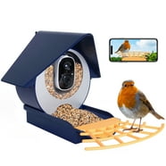 Birdkiss Smart Bird Feeder with Camera, Metal Squirrel Proof Bird ...
